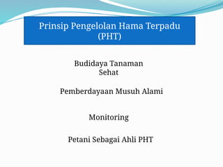 PENGENDALIAN HAYATI dalam menekan populasi hama | PPTX