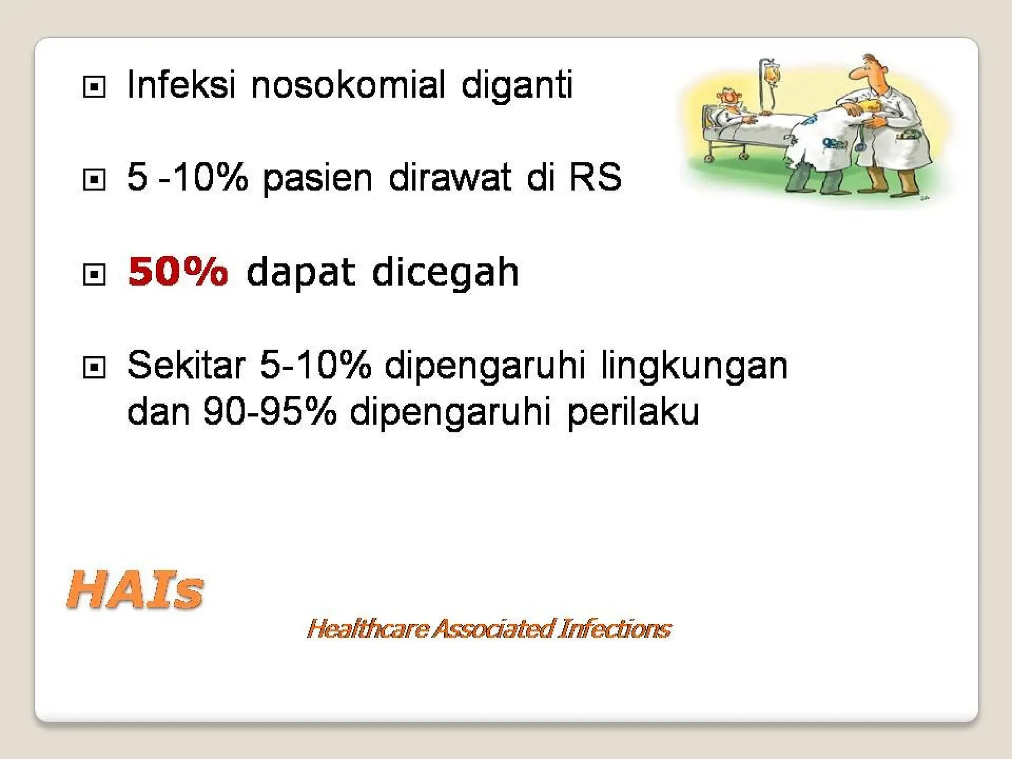 Pengendalian Infeksi.ppt (pengendalian infeksi rumah sakit) | PPT