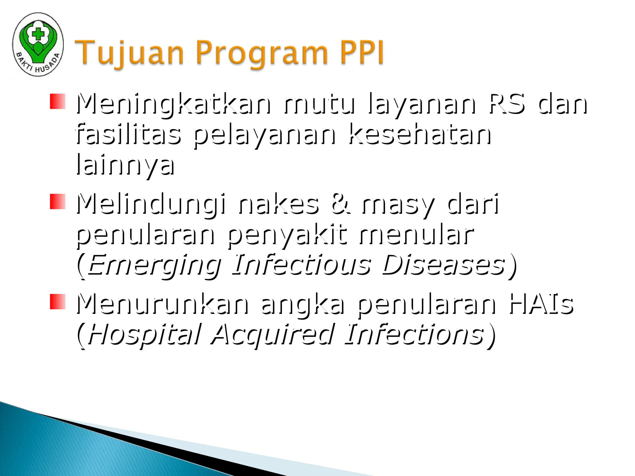 Pengendalian Infeksi.ppt (pengendalian infeksi rumah sakit) | PPT