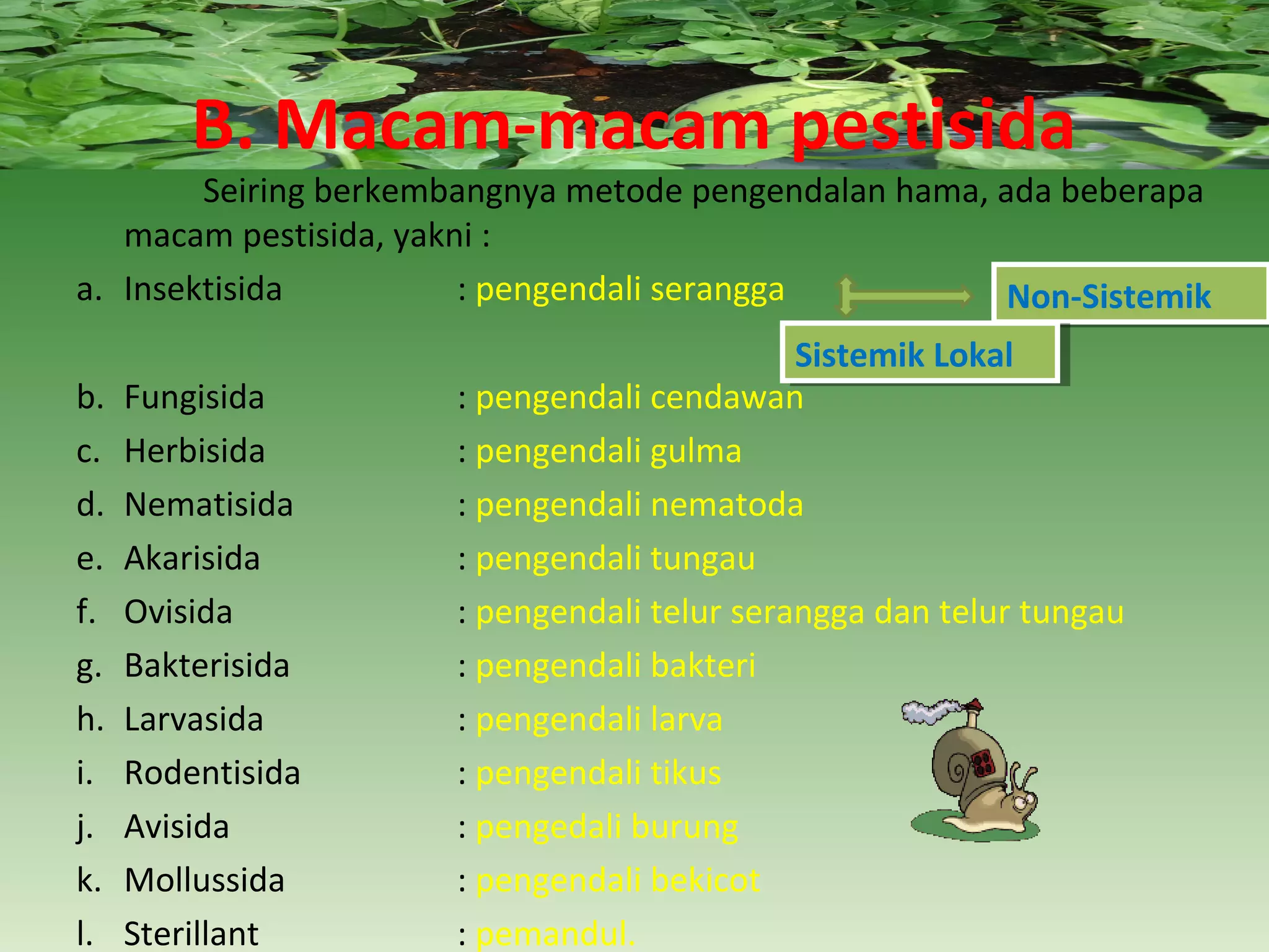 Pengendalian OPT secara kimiawi | PPT