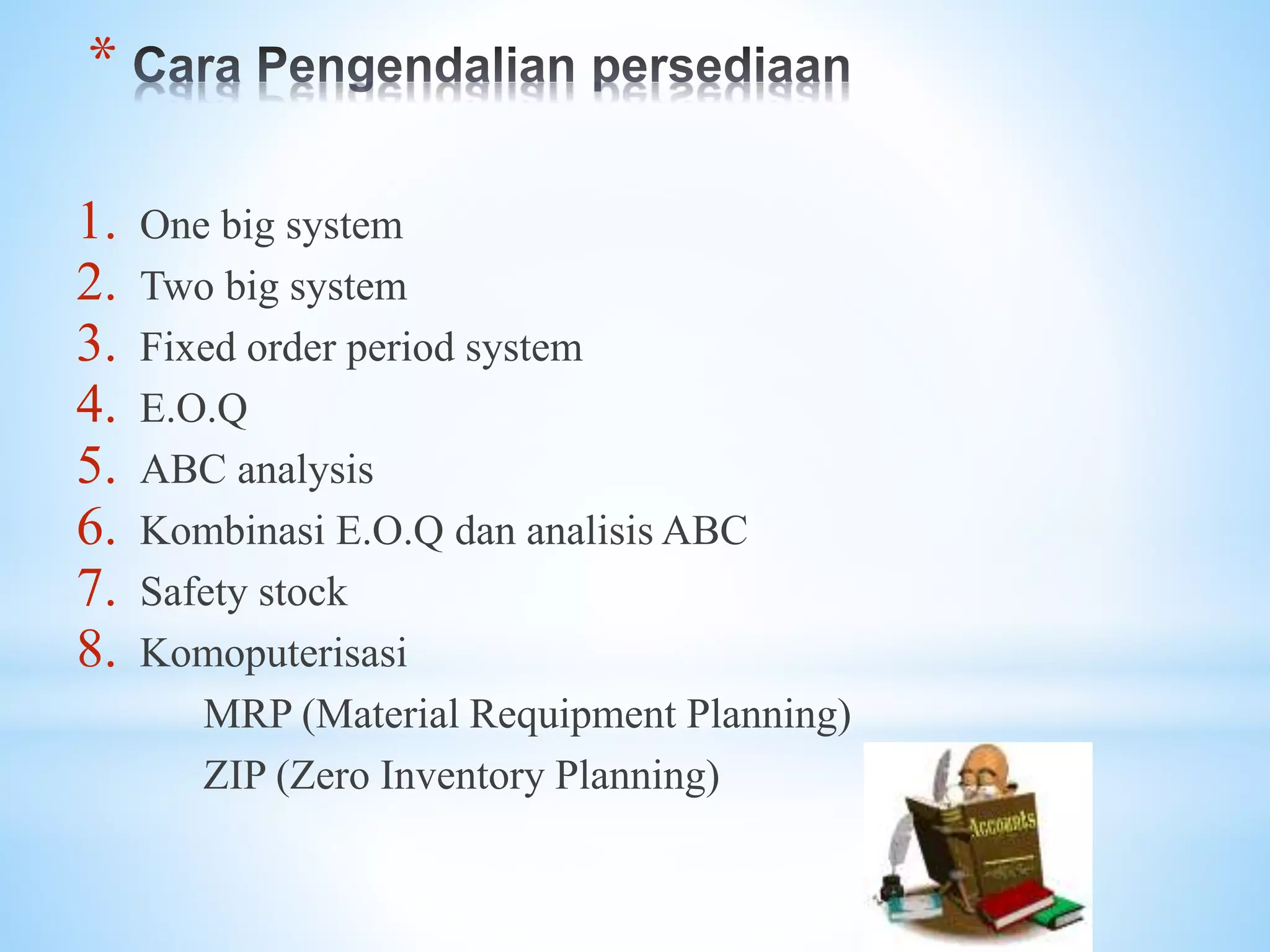 Pengendalian Persediaan Ppt