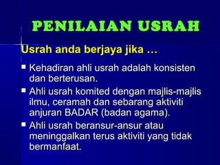 Pengendalian usrah berkesan | PPT