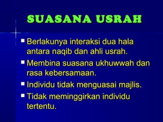 Pengendalian usrah berkesan | PPT