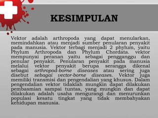 Pengendalian vektor | PPTX