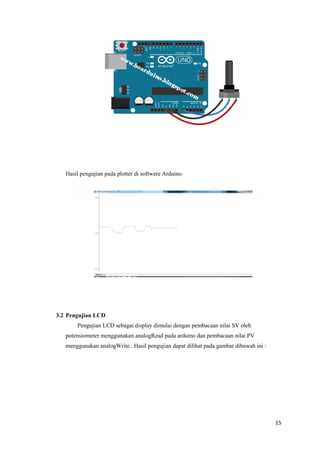 Pengendali suhu dengan PID berbasis arduino dan MOSFET | PDF