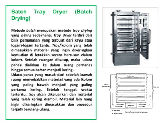 Mata Kuliah Pengantar Teknolgi Pangan Pengeringan | PPTX