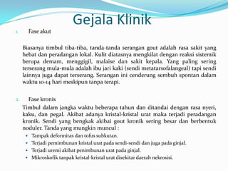 asuhan keperawatan pada pasien GOUT | PPT