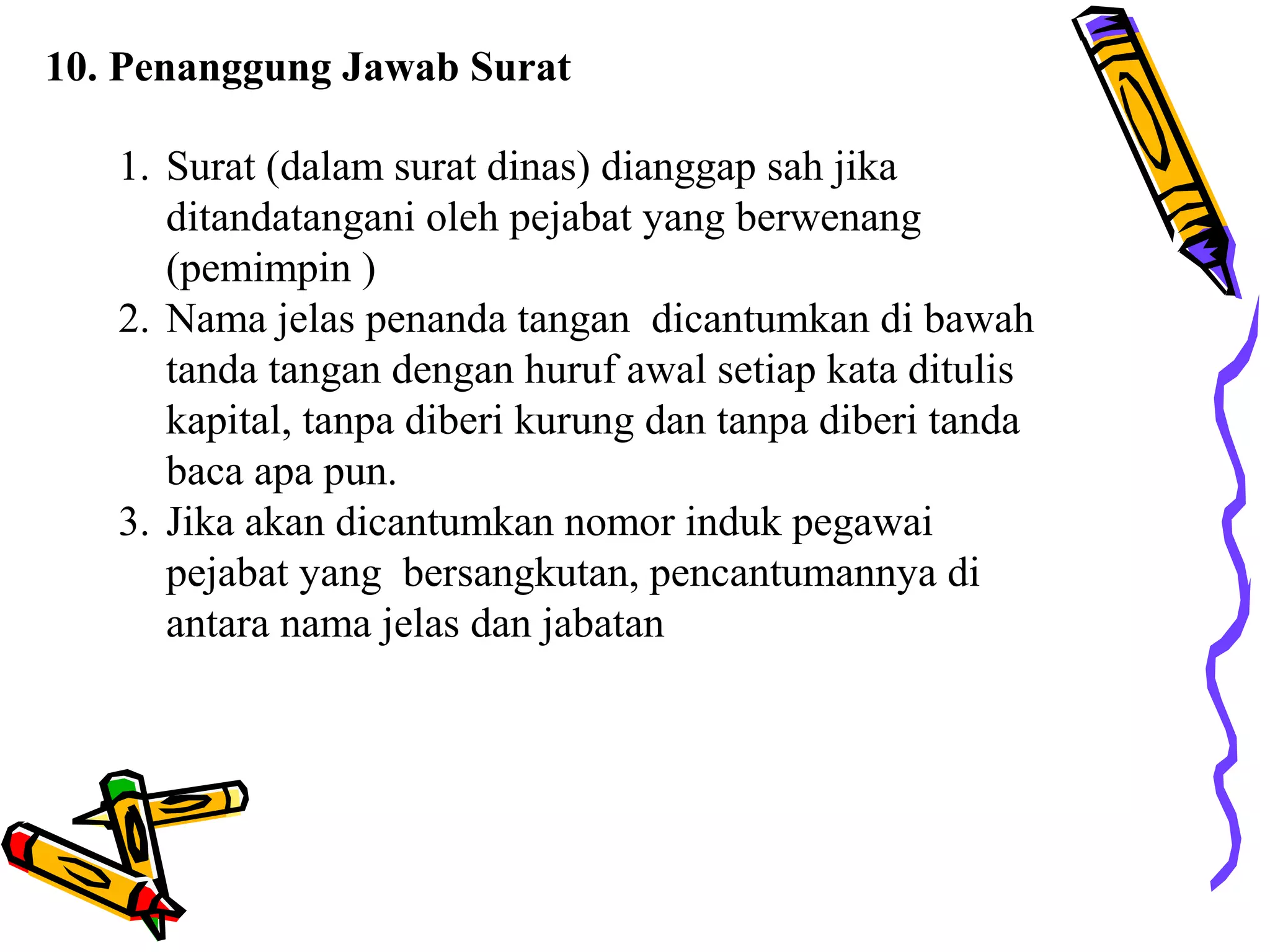 Pengertian fungsi-bentuk-dan-sistematika-surat | PPT