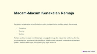 Pengertian-Kenakalan-Remaja Indonesia.pptx