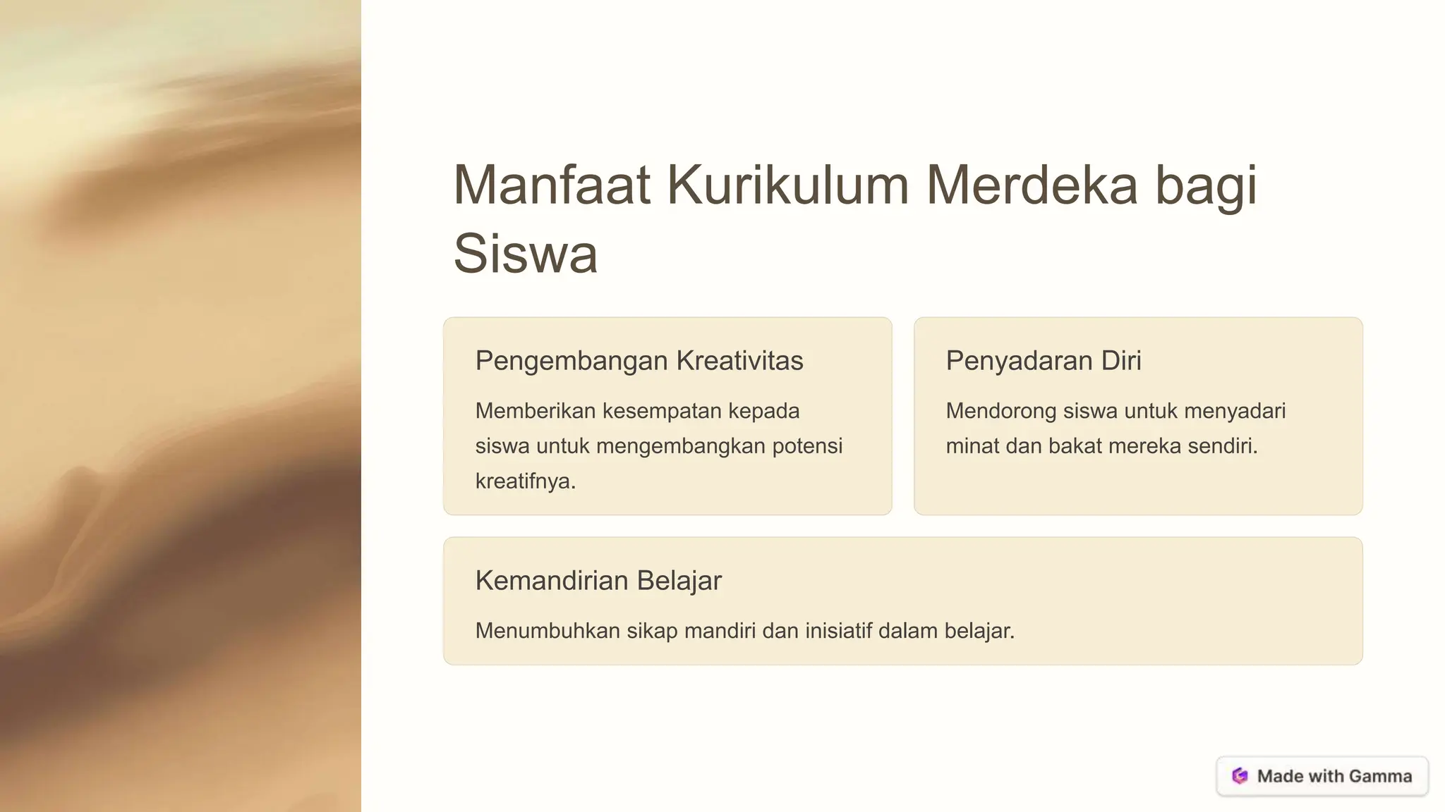 Pengertian Kurikulum Merdeka dalam pendidikan | PPTX