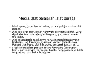 pengertian-peranan-dan-fungsi-media-pengajaran.ppt