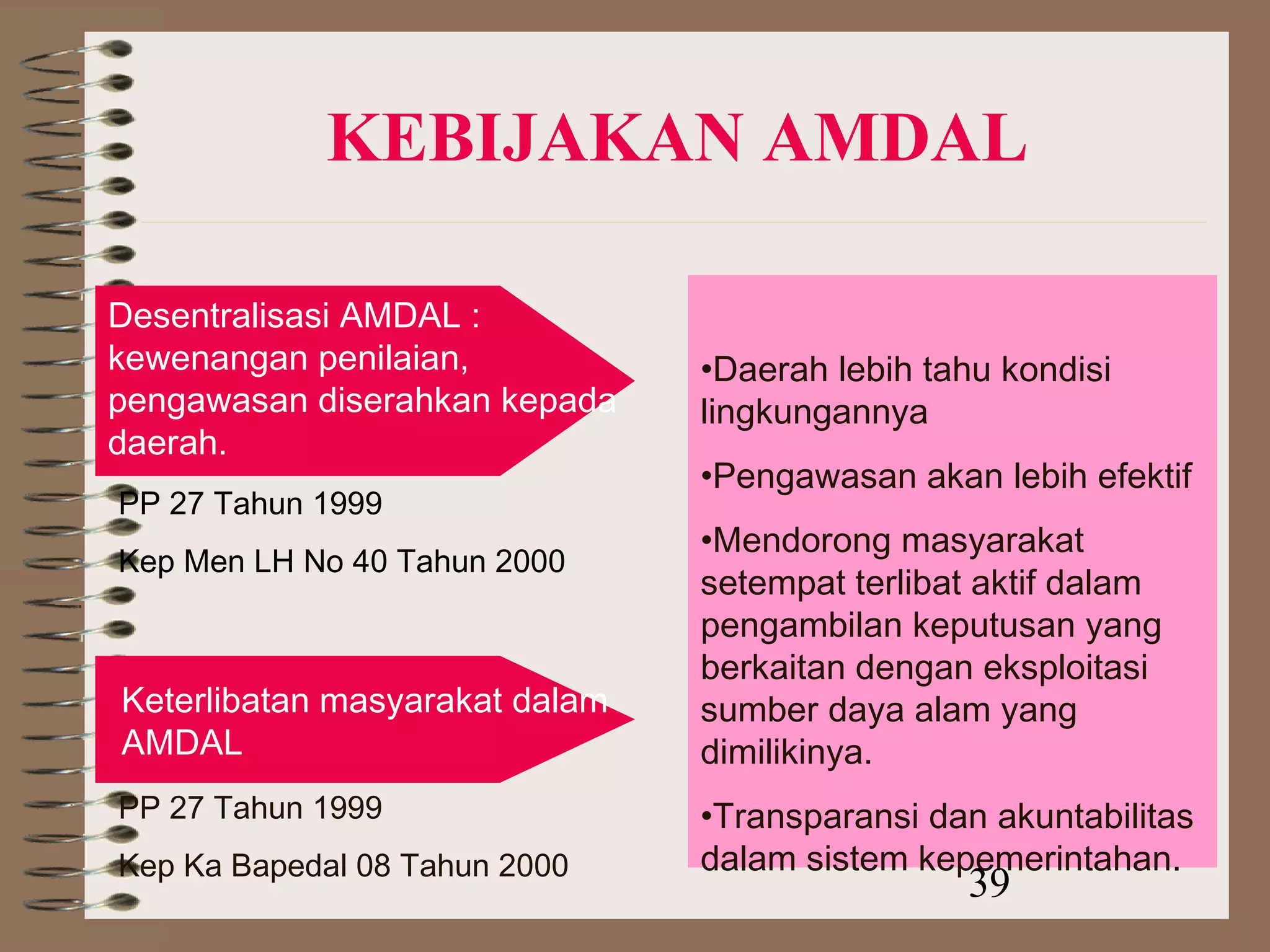 Pengertian proses-manfaat amdal | PPT
