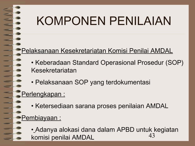Pengertian proses-manfaat amdal | PPT