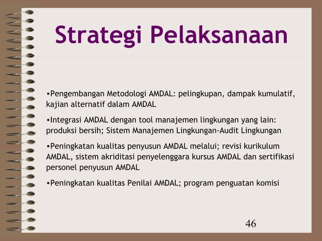 Pengertian proses-manfaat amdal | PPT