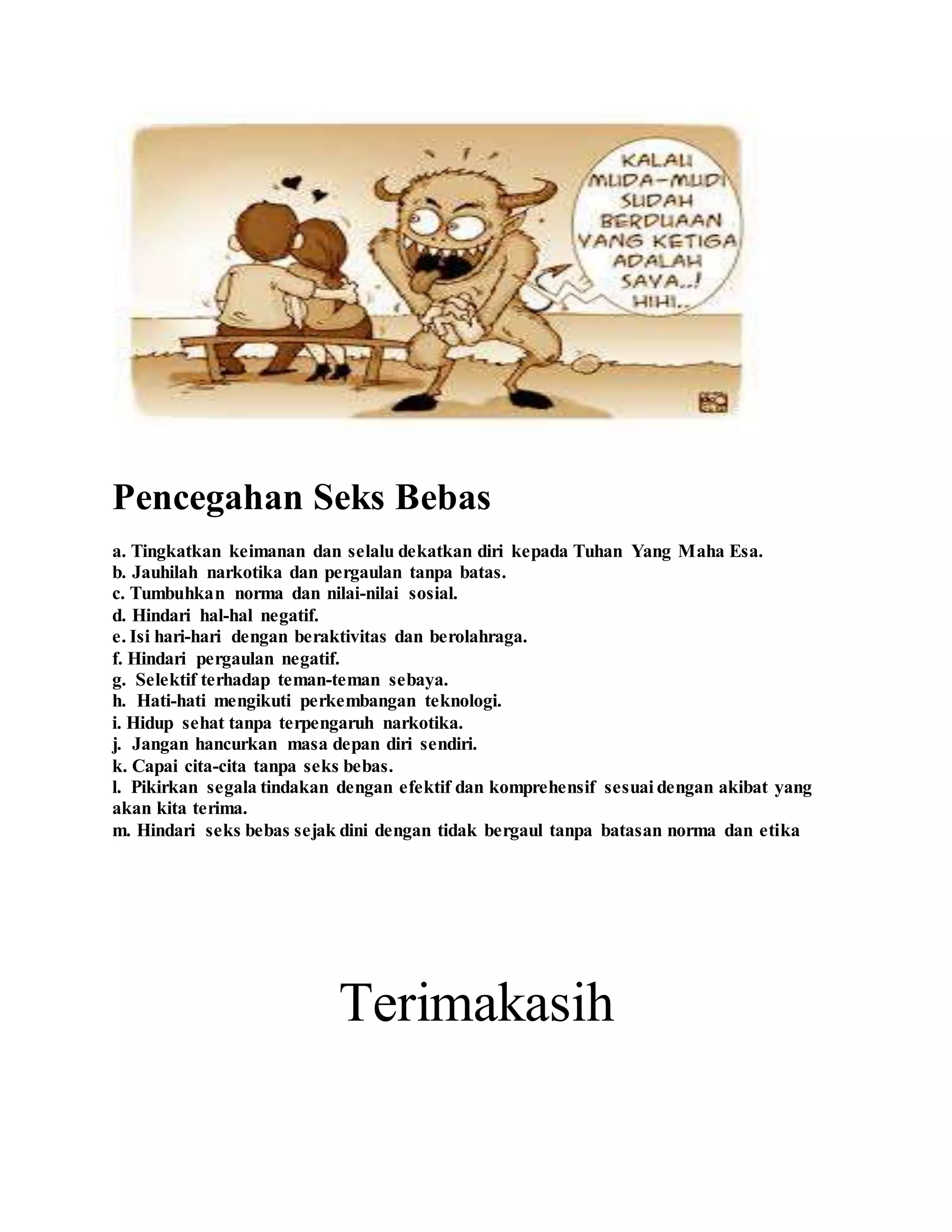 Pengertian seks-bebas | DOCX