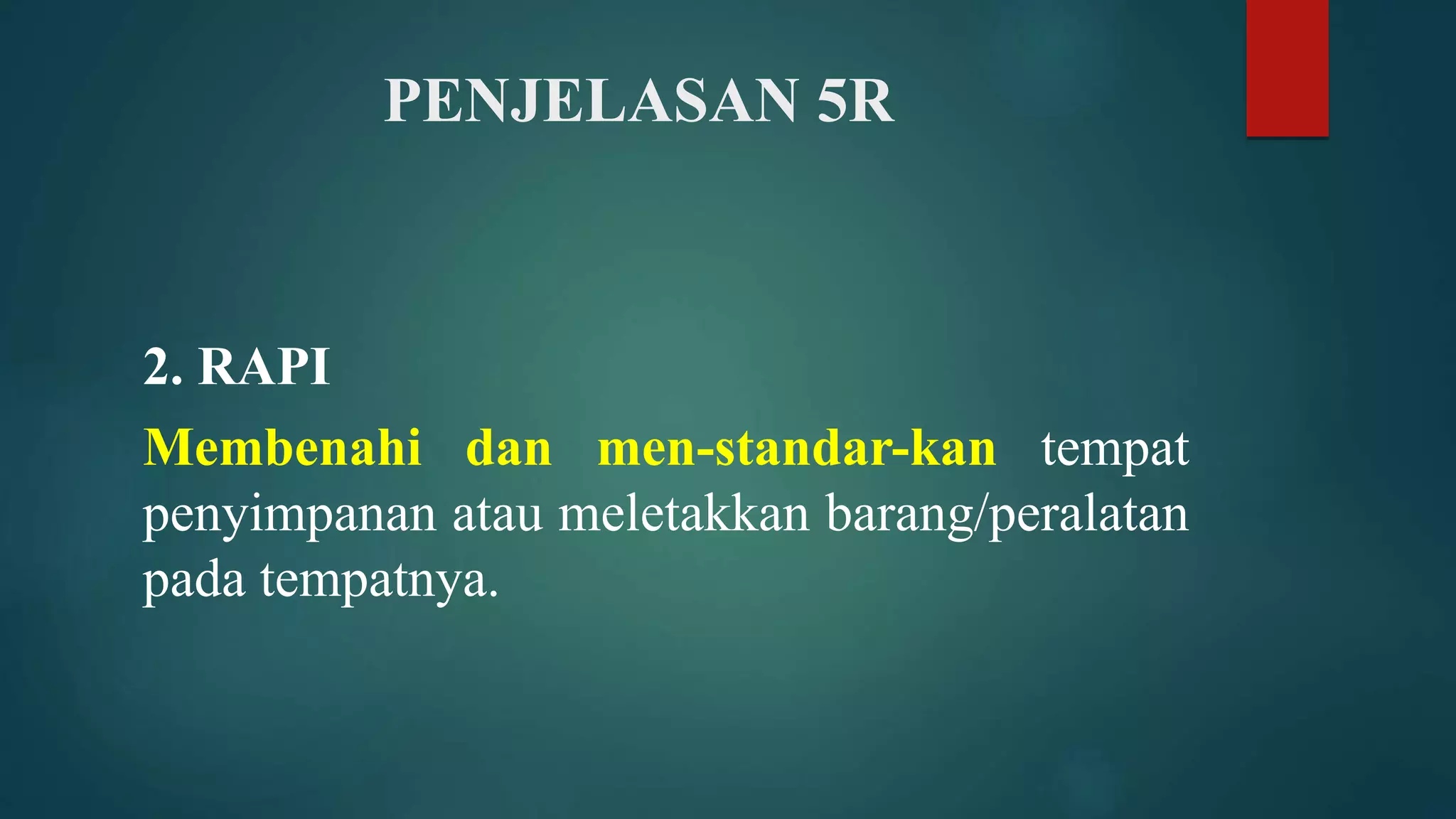 Pengertian 5 r dan penerapan | PPTX