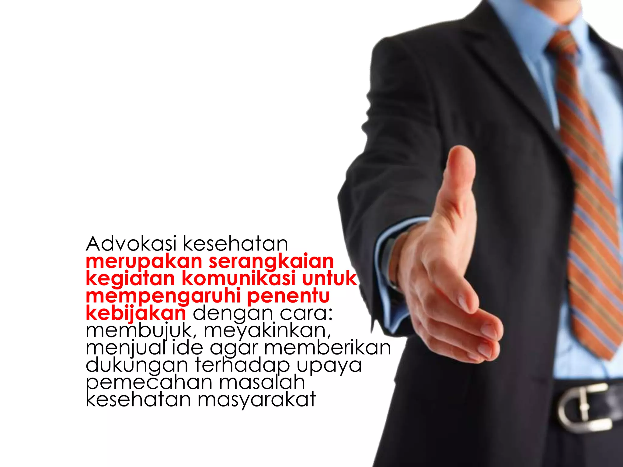 Pengertian Advokasi | PPTX