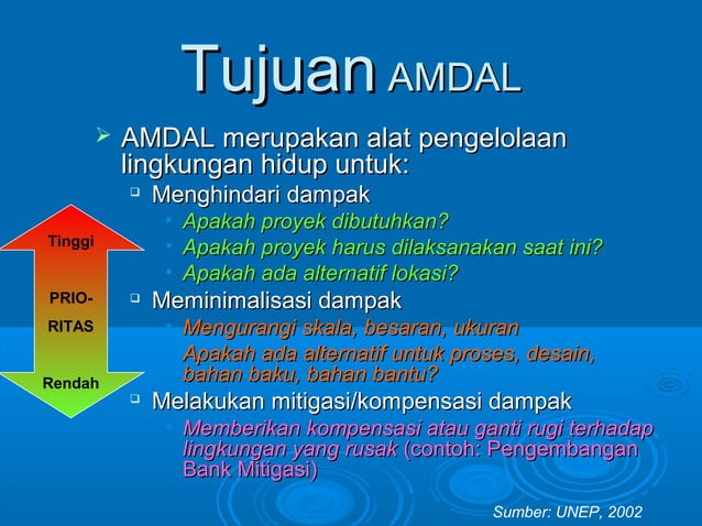 Pengertian amdal (andal, rkl, rpl) 2 | PPT