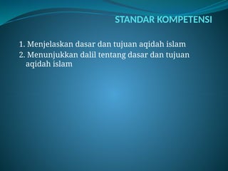 Tentang pengertian aqidah kelas VII.pptx