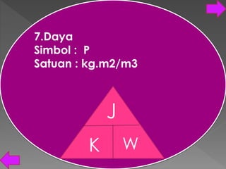 BESARAN POKOK DAN BESARAN TURUNAN MATERI SMP | PPTX