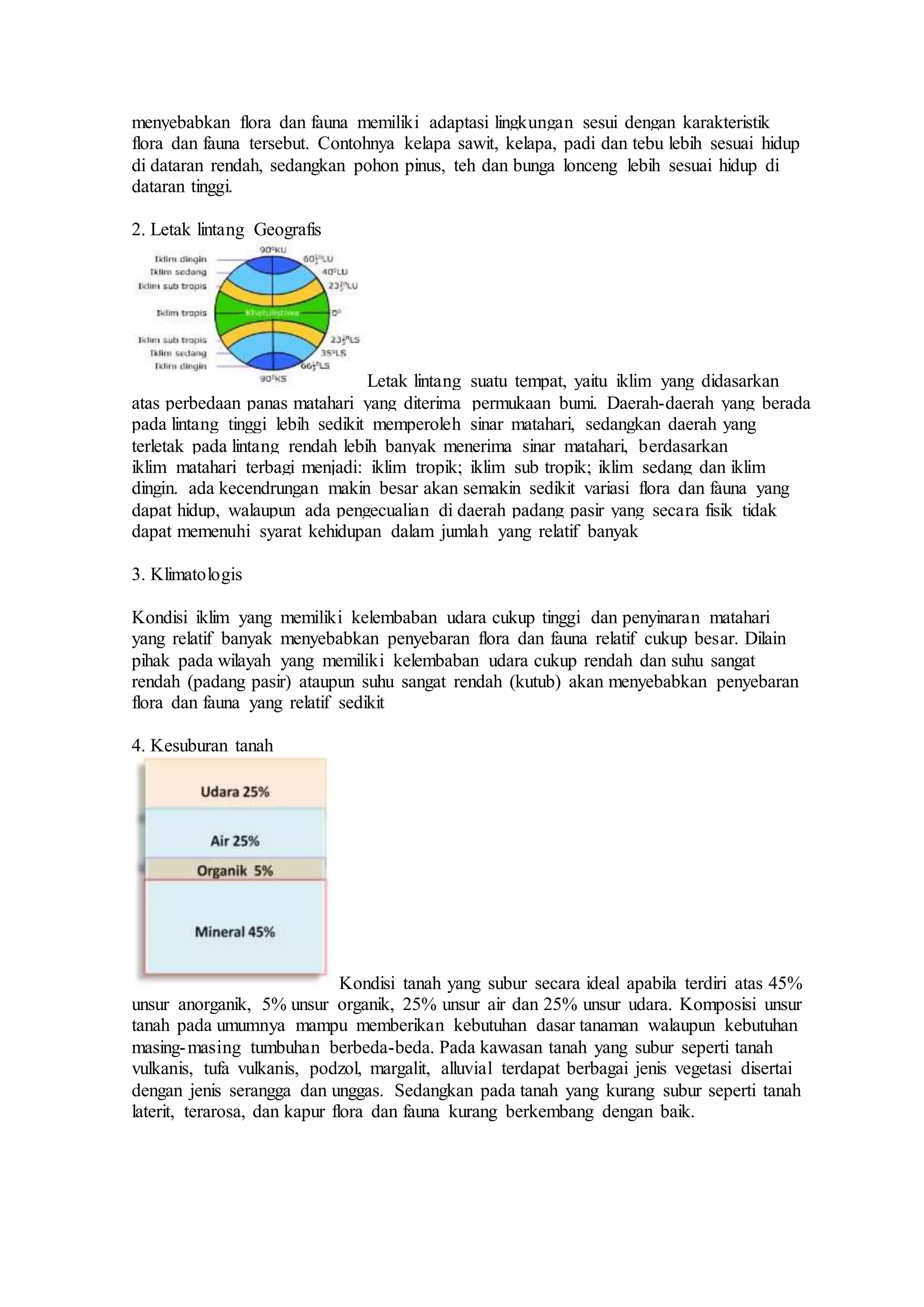 Pengertian biosfer | DOCX