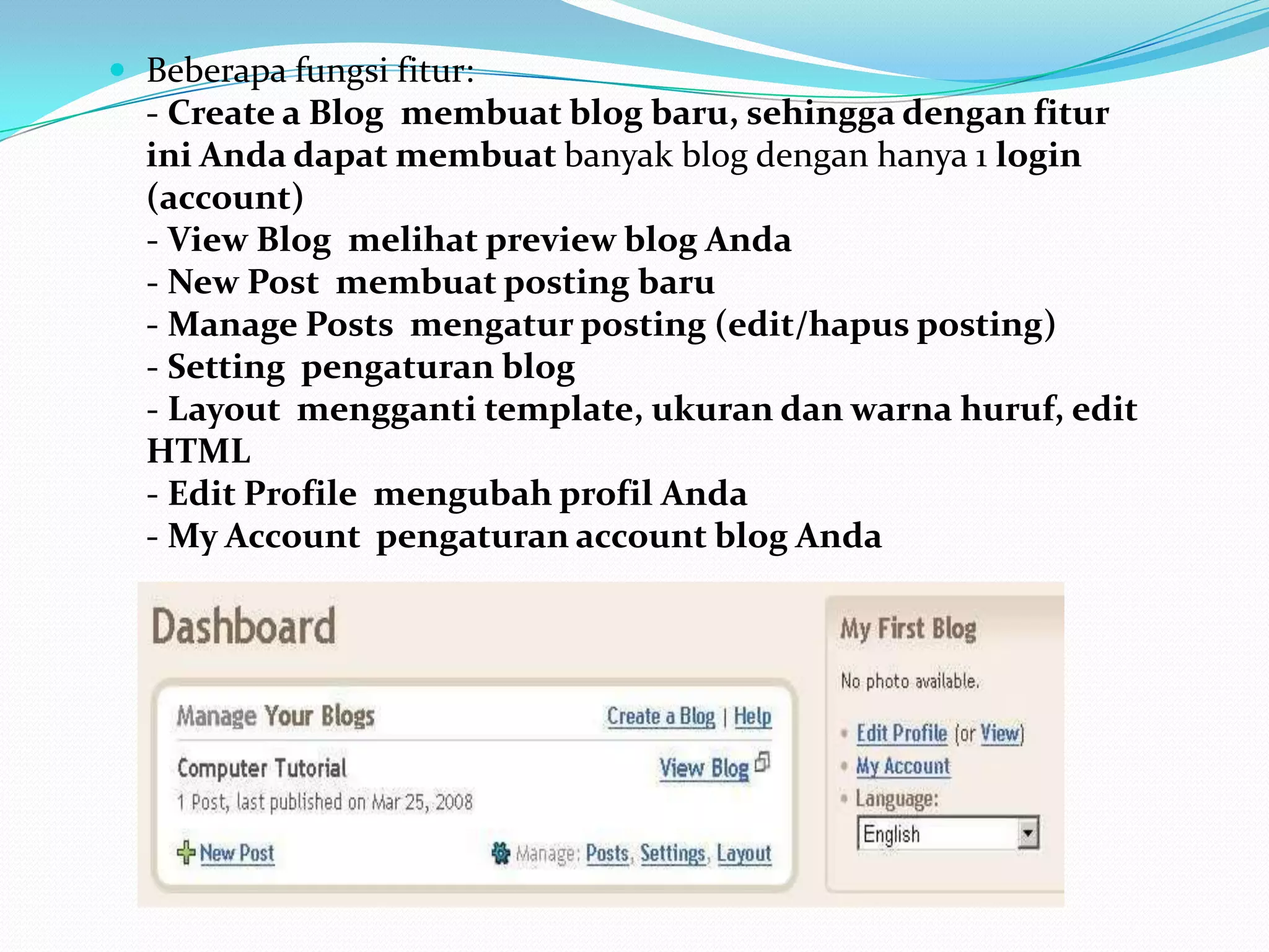 Pengertian blog | PPTX