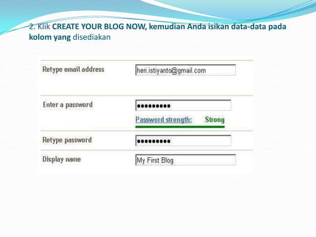 Pengertian blog | PPTX