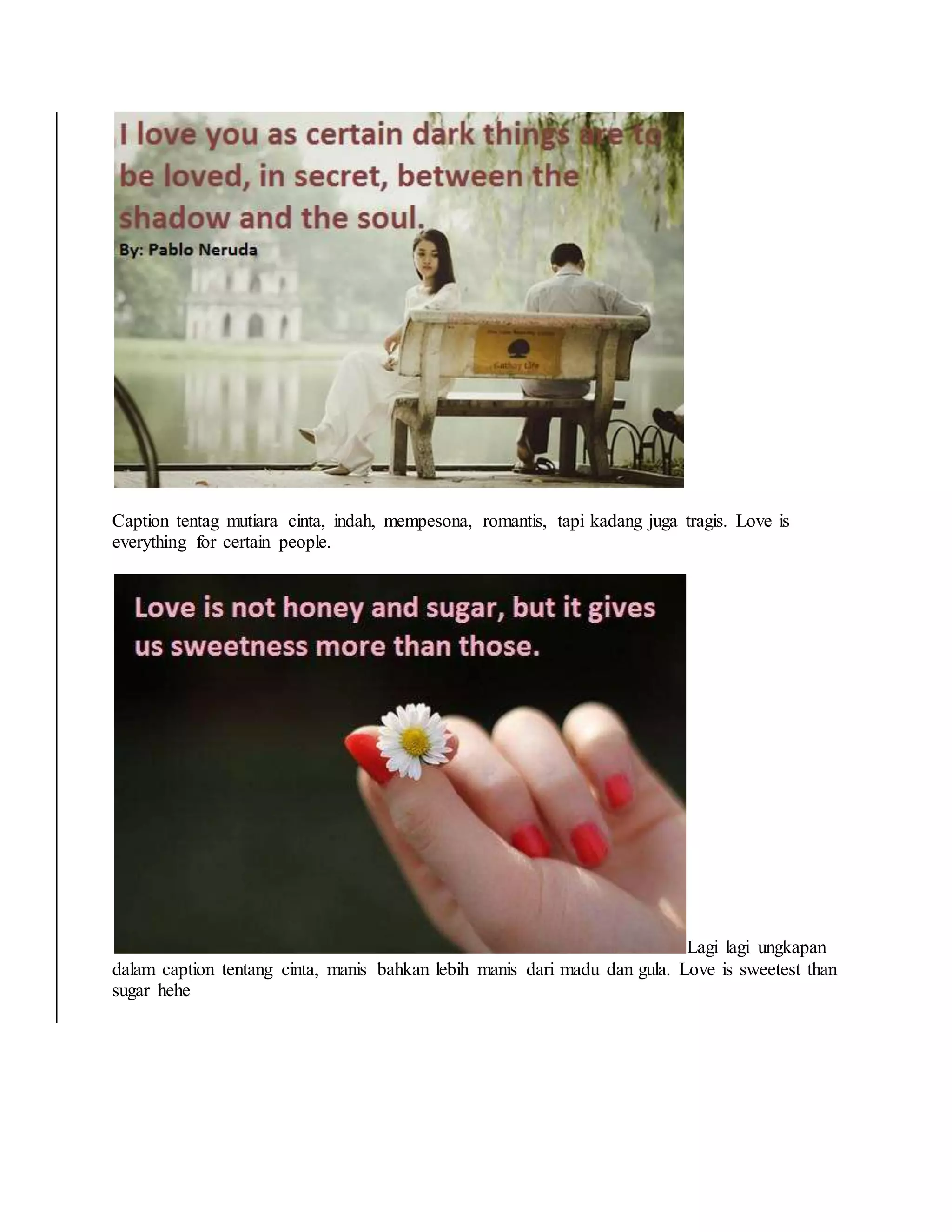 Pengertian dan contoh caption bahasa inggris | DOCX
