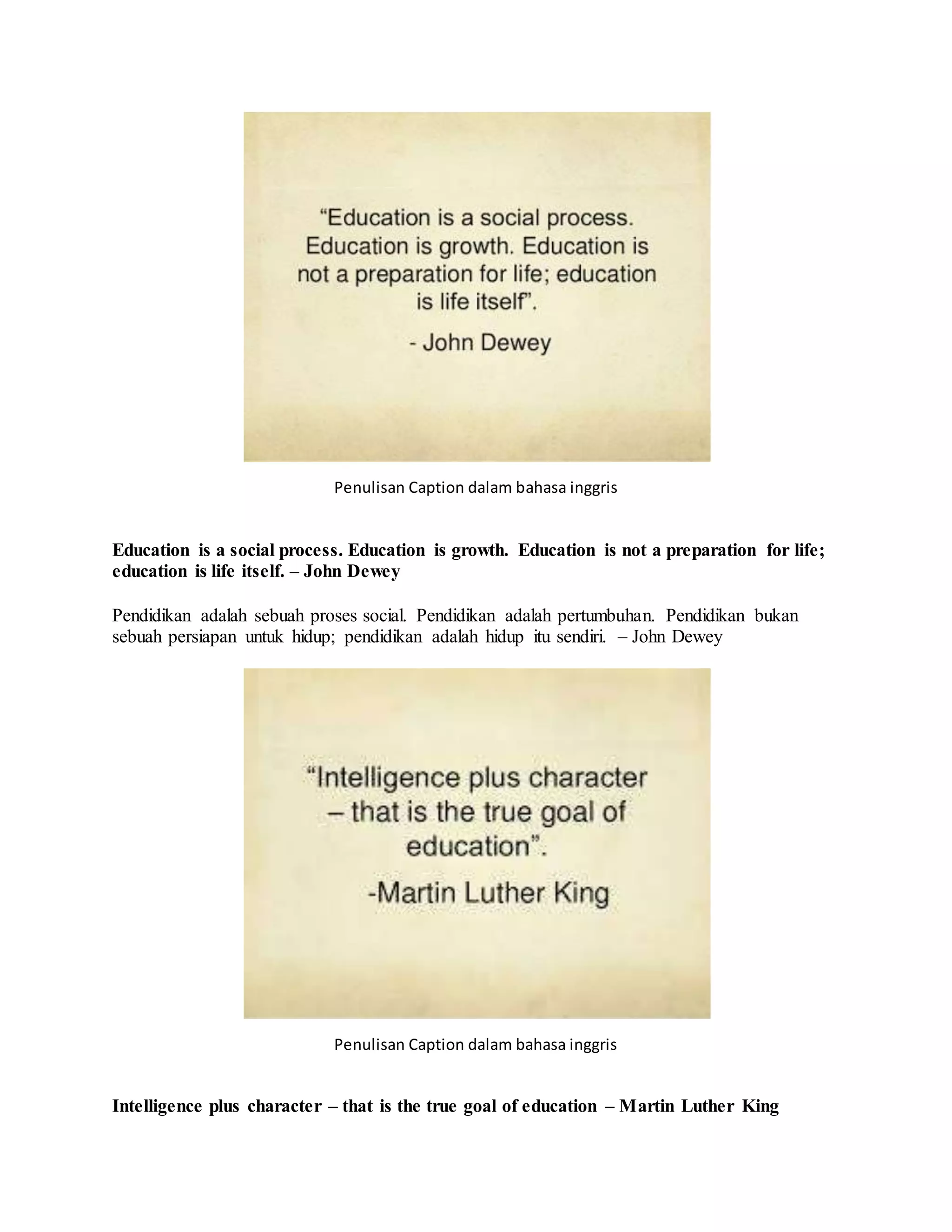 Pengertian dan contoh caption bahasa inggris | DOCX