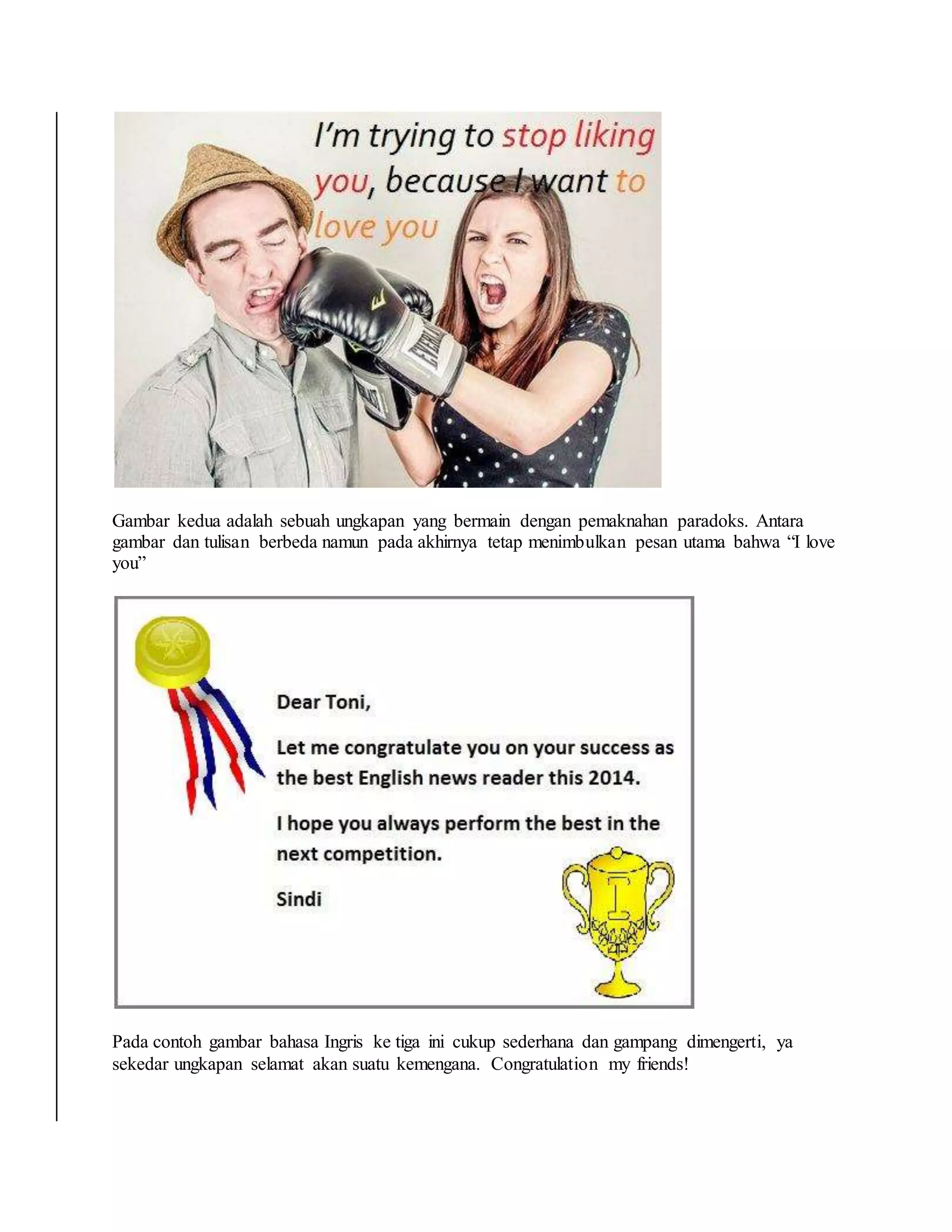 Pengertian dan contoh caption bahasa inggris | DOCX