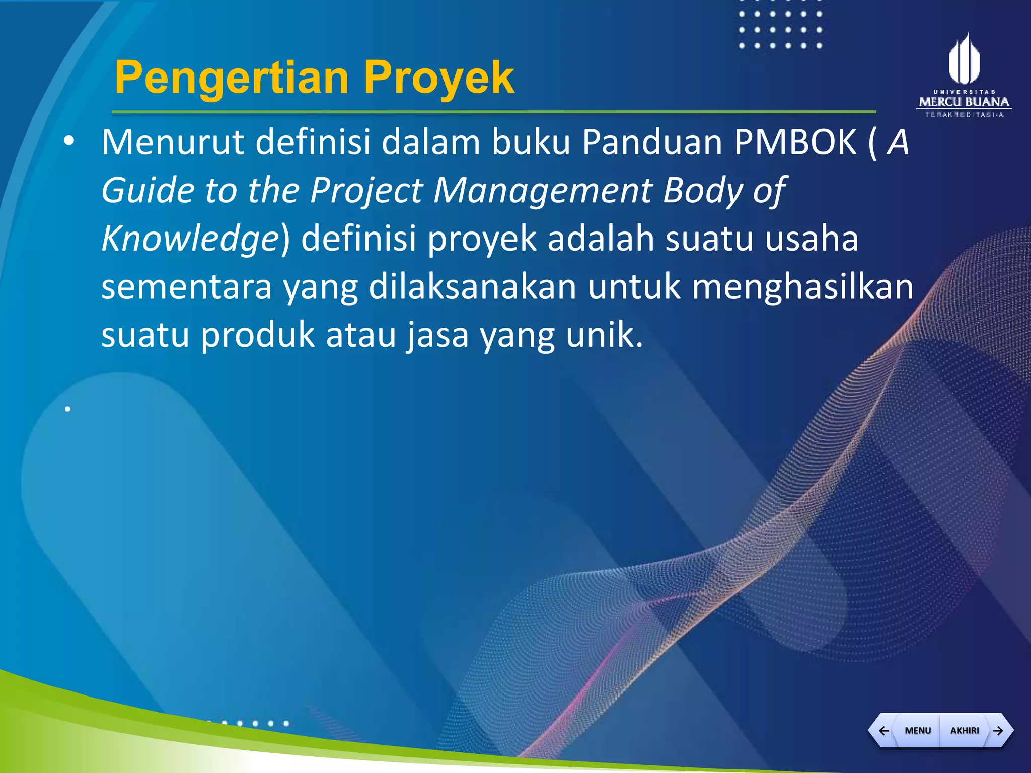 Pengertian dan Definisi Manajemen Proyek.ppt