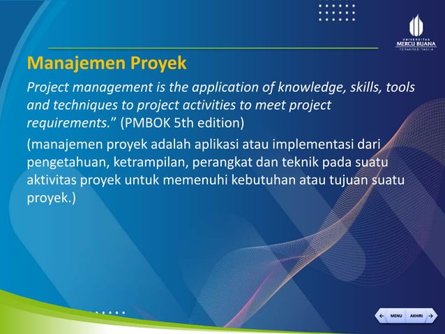 Pengertian dan Definisi Manajemen Proyek.ppt