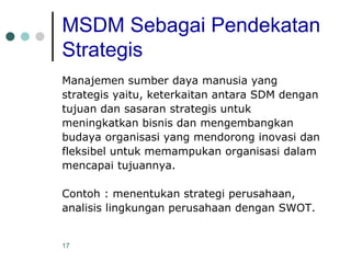 pengertian dan fungsi MSDM.ppt