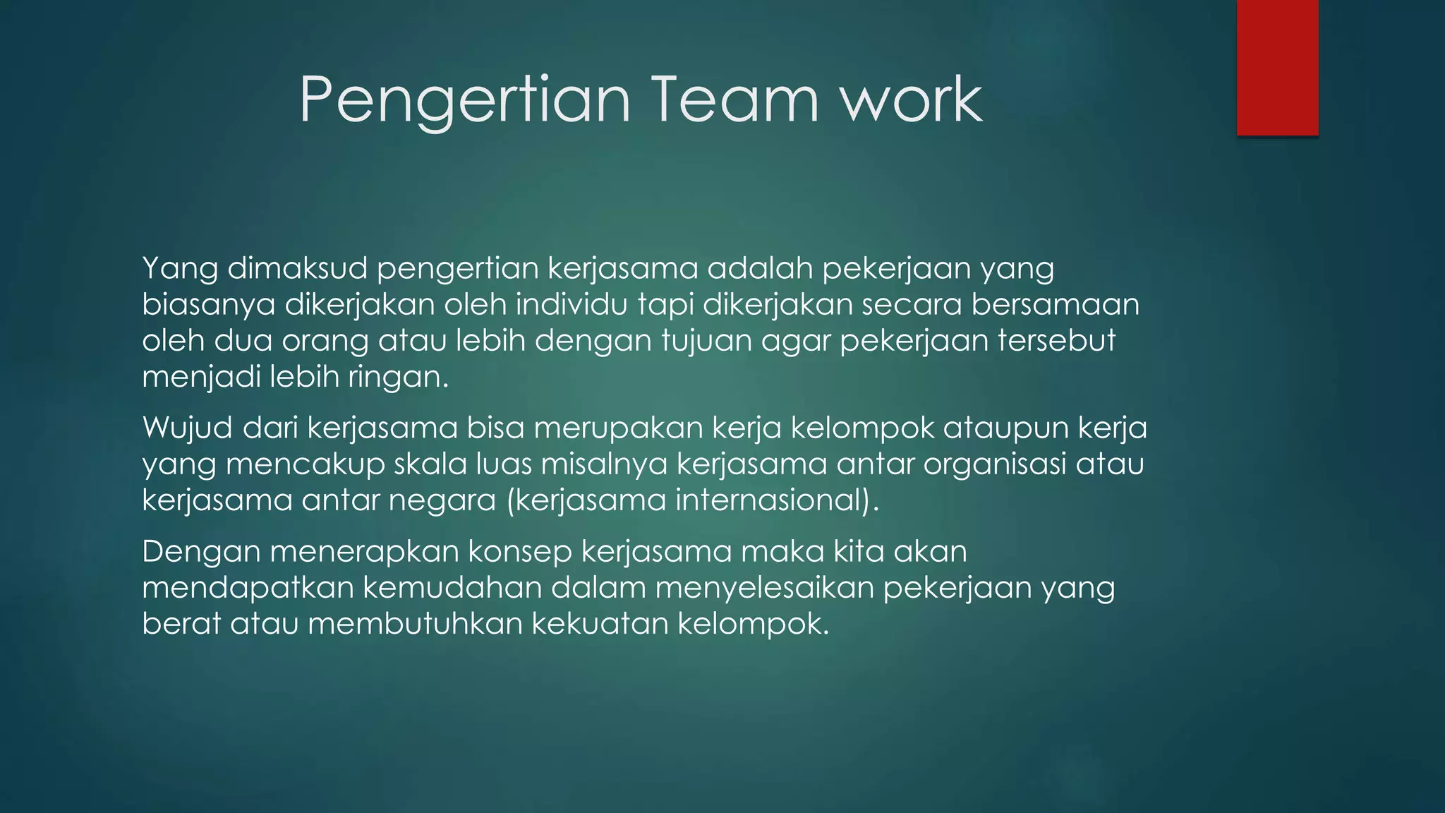 Pengertian dan karakteristik kelompok | PPTX