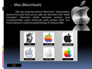 Pengertian dari sistem operasi (os) | PPT