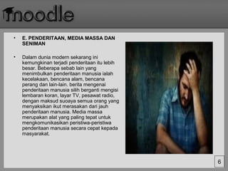Manusia dan penderitaan | PPT