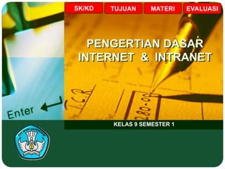 PENGERTIAN_DASAR_PENGGUNAAN INTERNET.ppt | Free Download