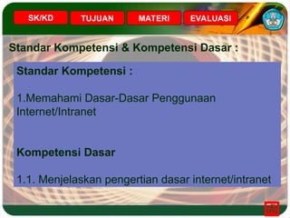 PENGERTIAN_DASAR_PENGGUNAAN INTERNET.ppt | Free Download
