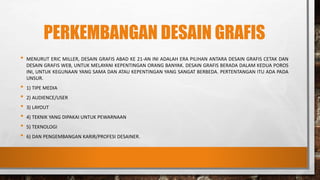 Pengertian desain grafis | PPT