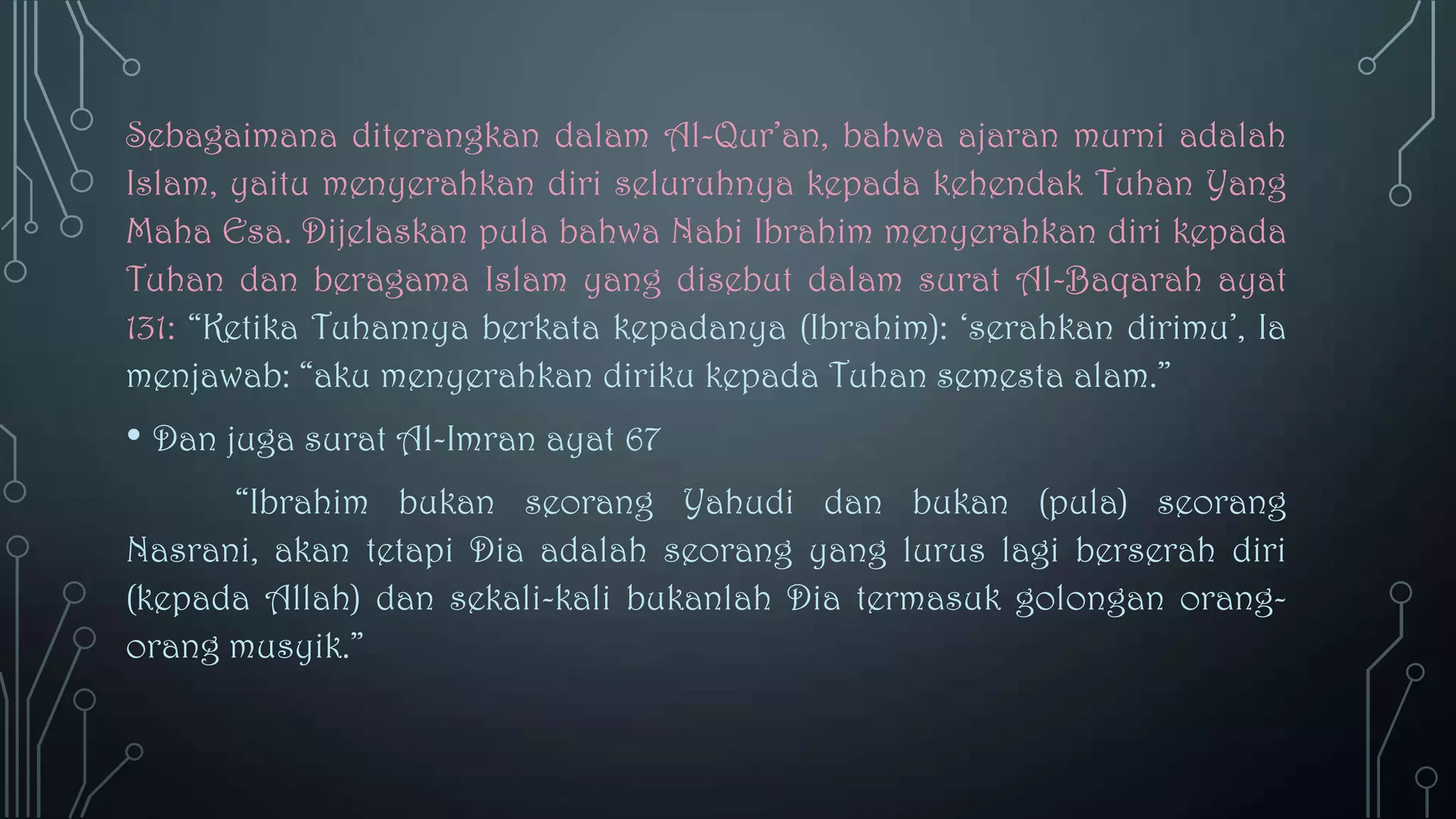 Pengertian dinul islam ppt | PPTX
