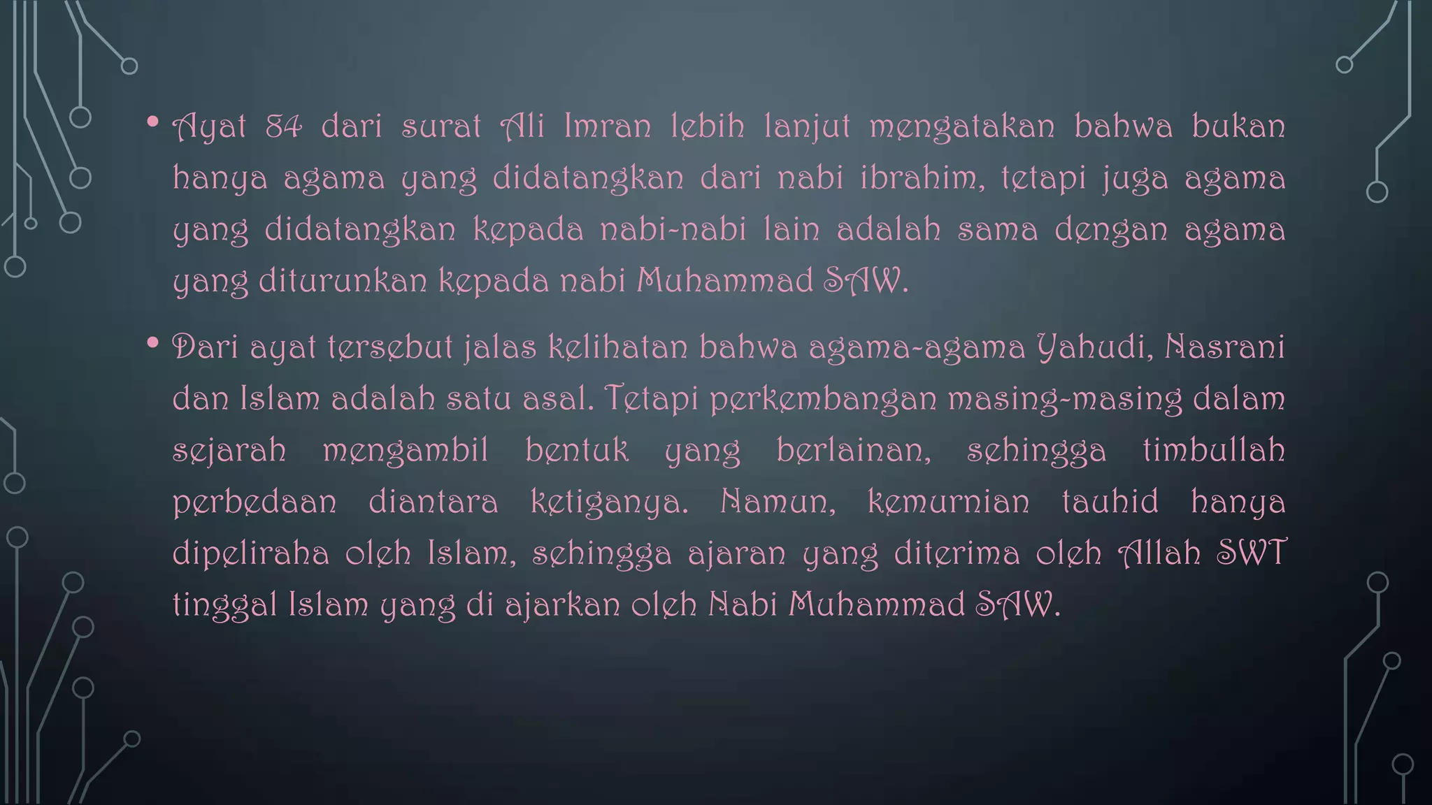 Pengertian dinul islam ppt | PPTX