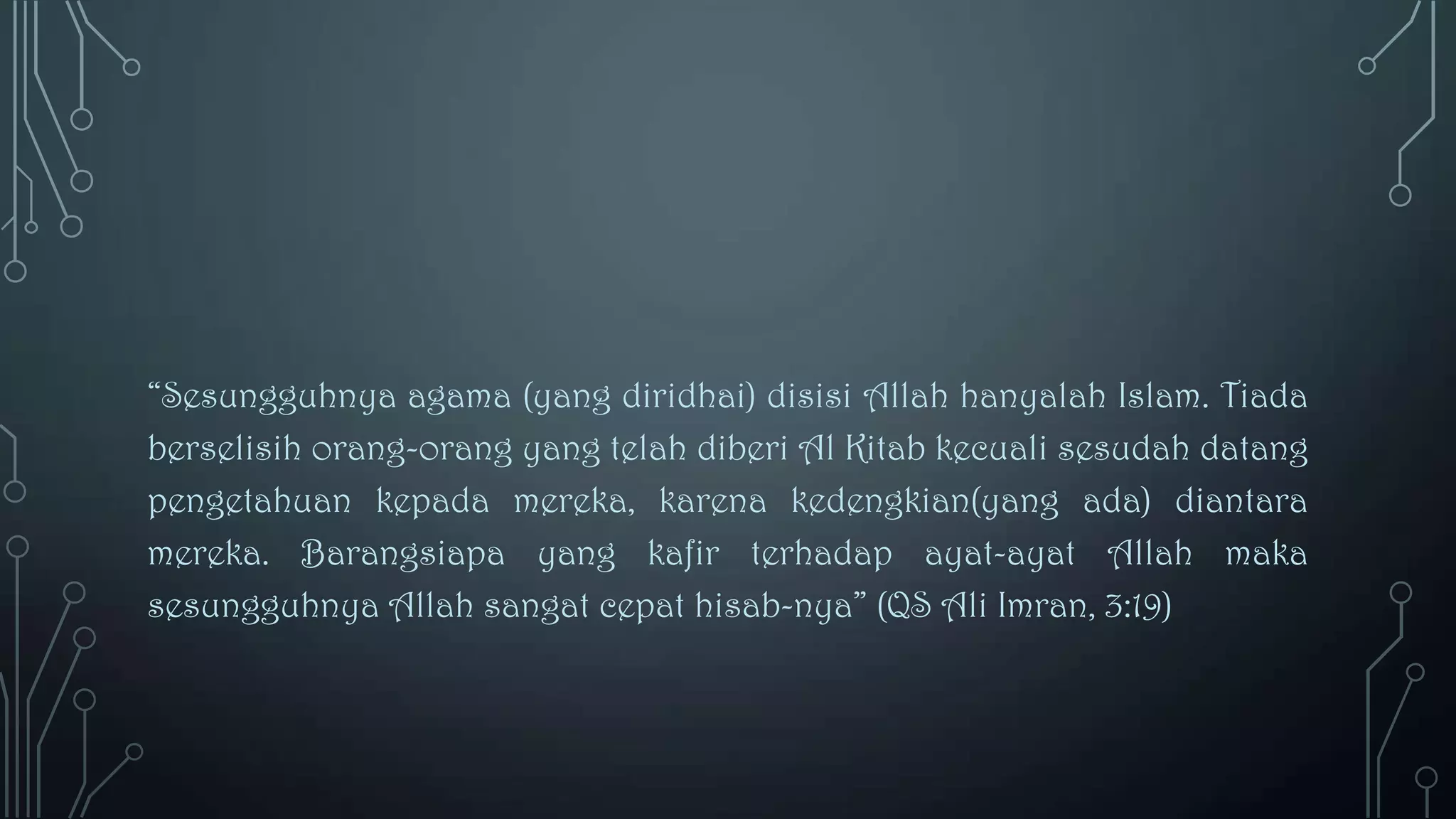 Pengertian dinul islam ppt | PPTX
