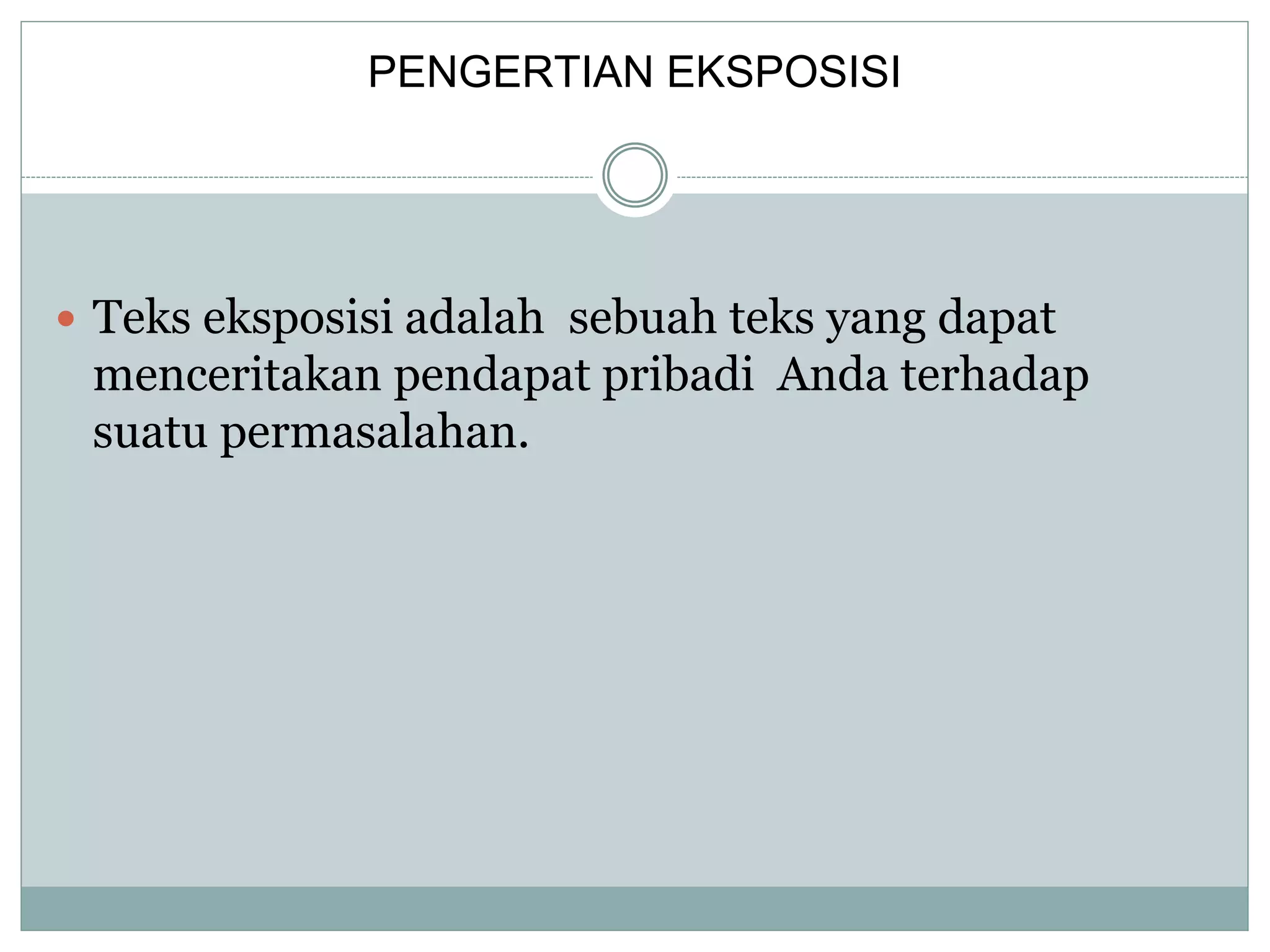 PPT Teks eksposisi | PPTX