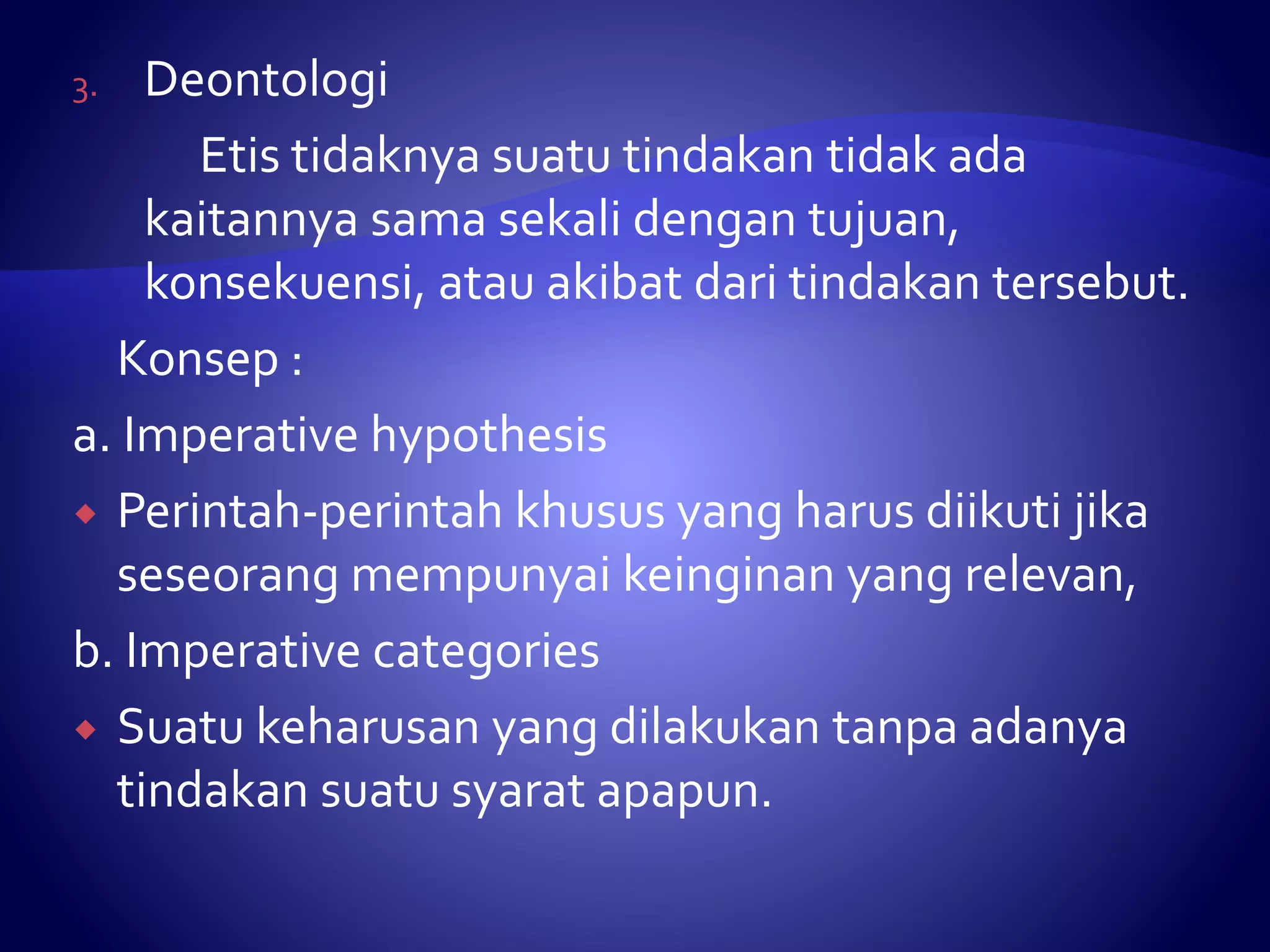 Pengertian etika dan teori etika | PPTX