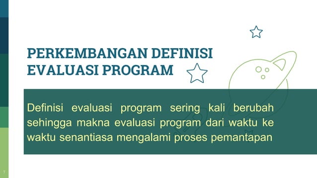 Pengertian Evaluasi Program Menurut Para Ahli | PPTX