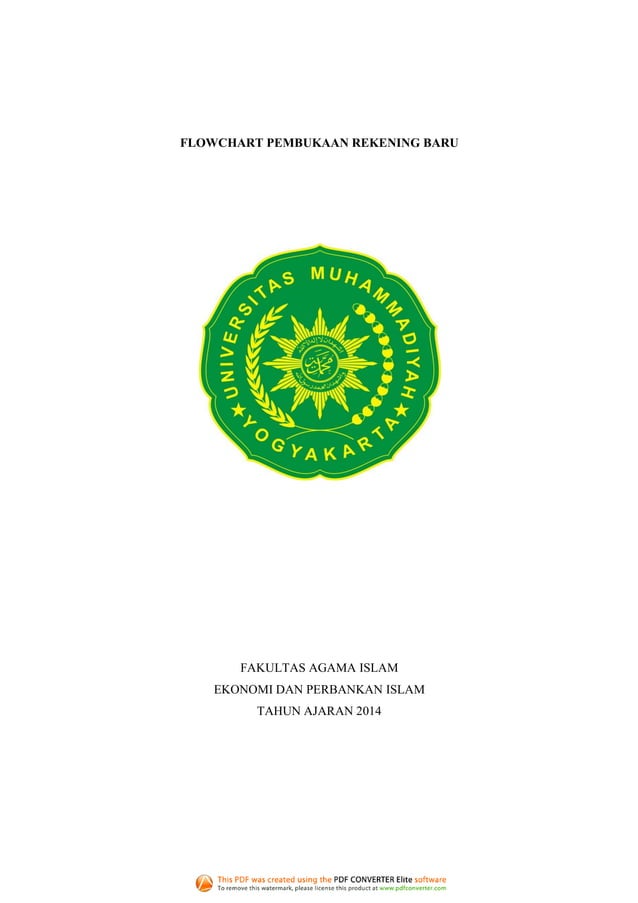 flowchart pembukaan rekening baru | PDF