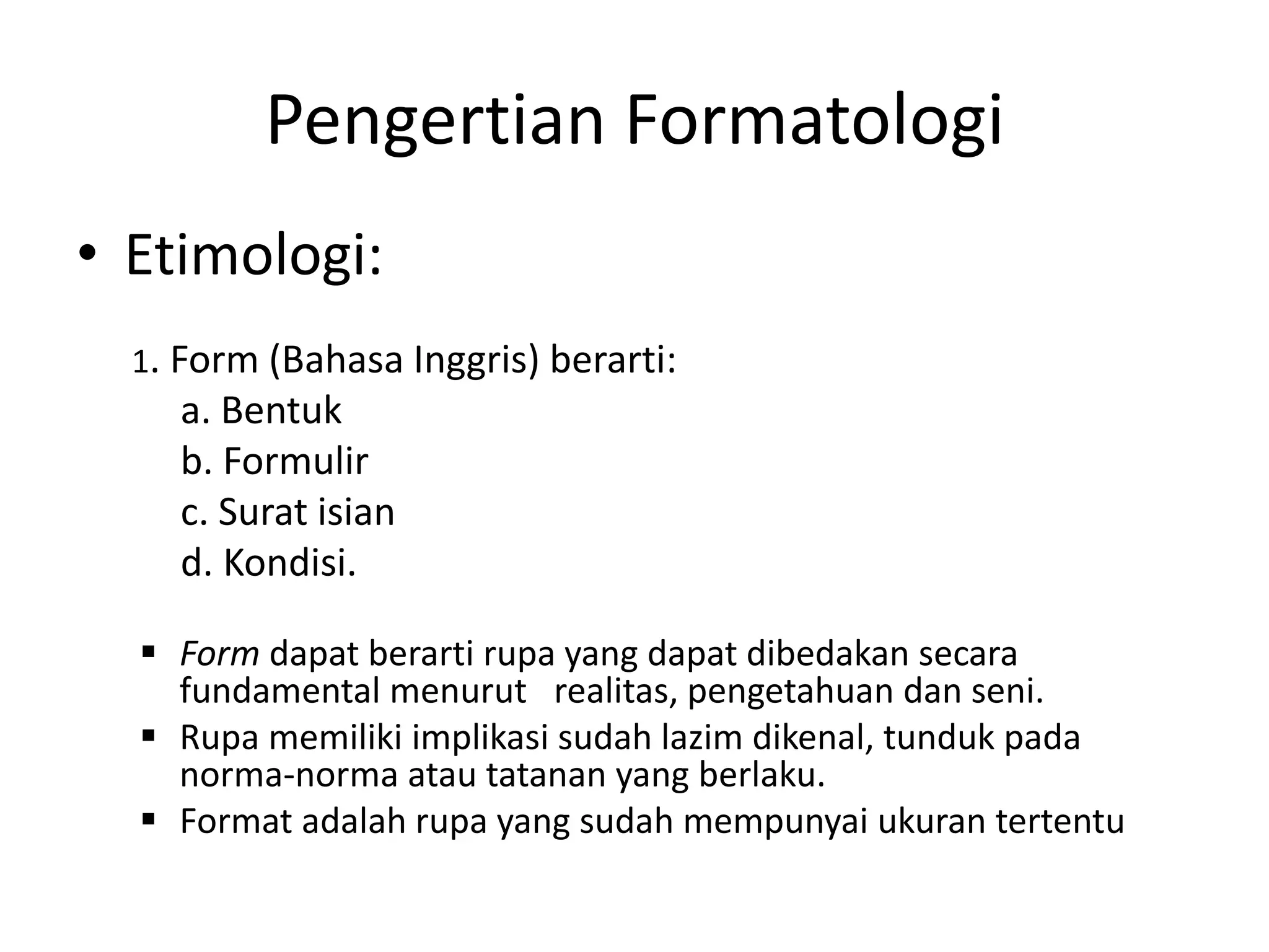 Pengertian, Fungsi, Tujuan, dan Ruang Formatologi - Formatologi Berita ...