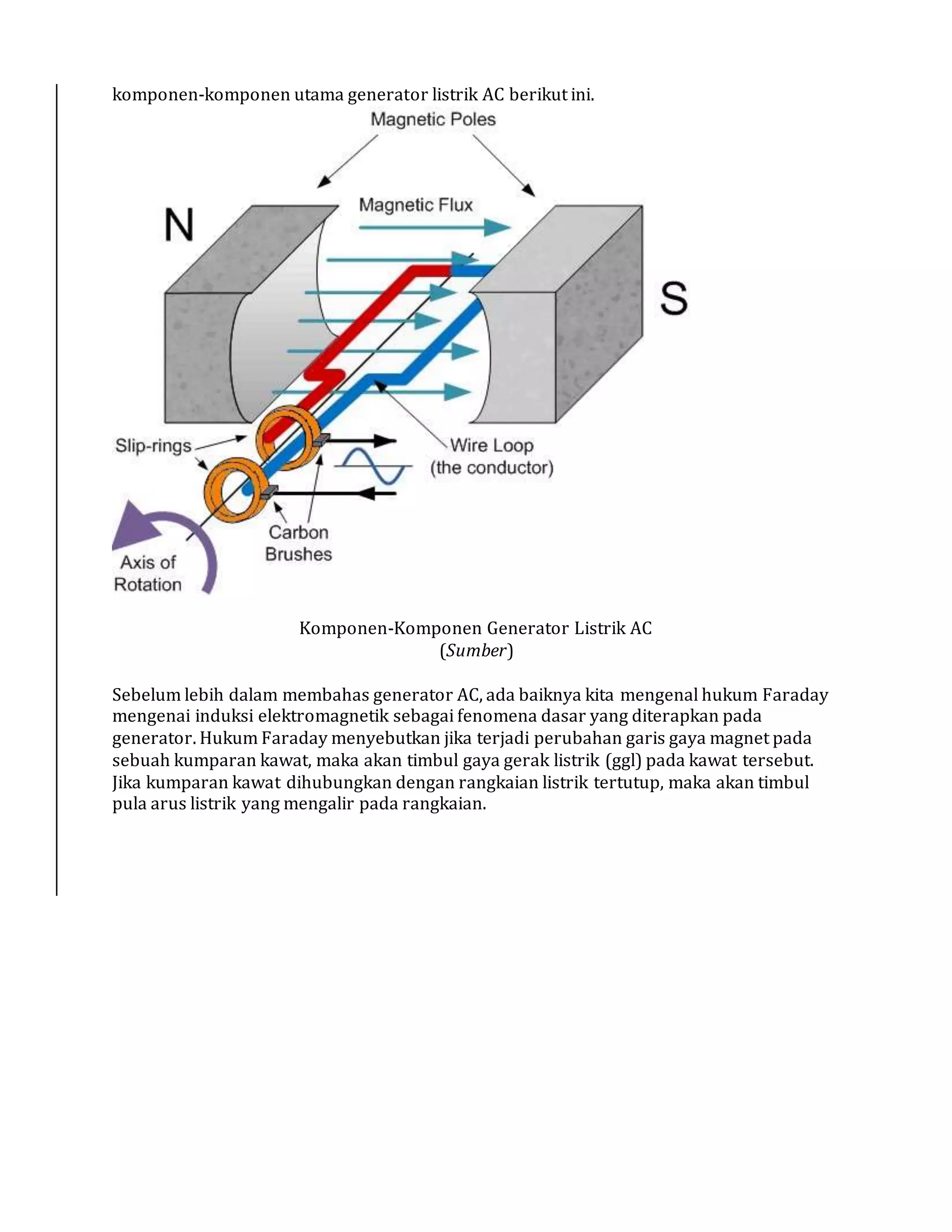 Pengertian generator | DOCX