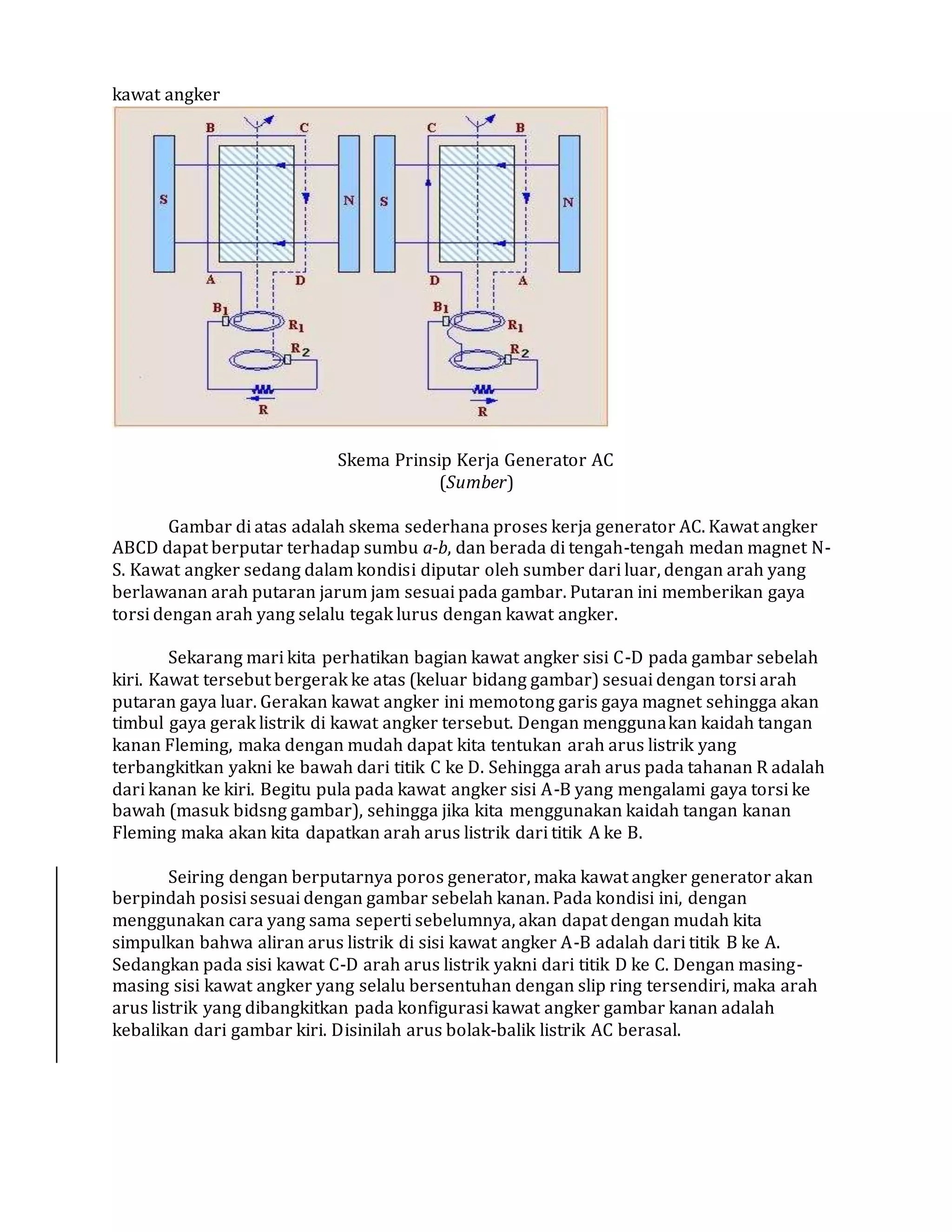 Pengertian generator | DOCX