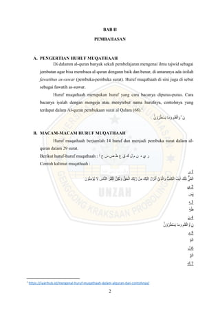Pengertian Huruf Muqathaah, Macam-Macam Huruf Muqathaah.pdf